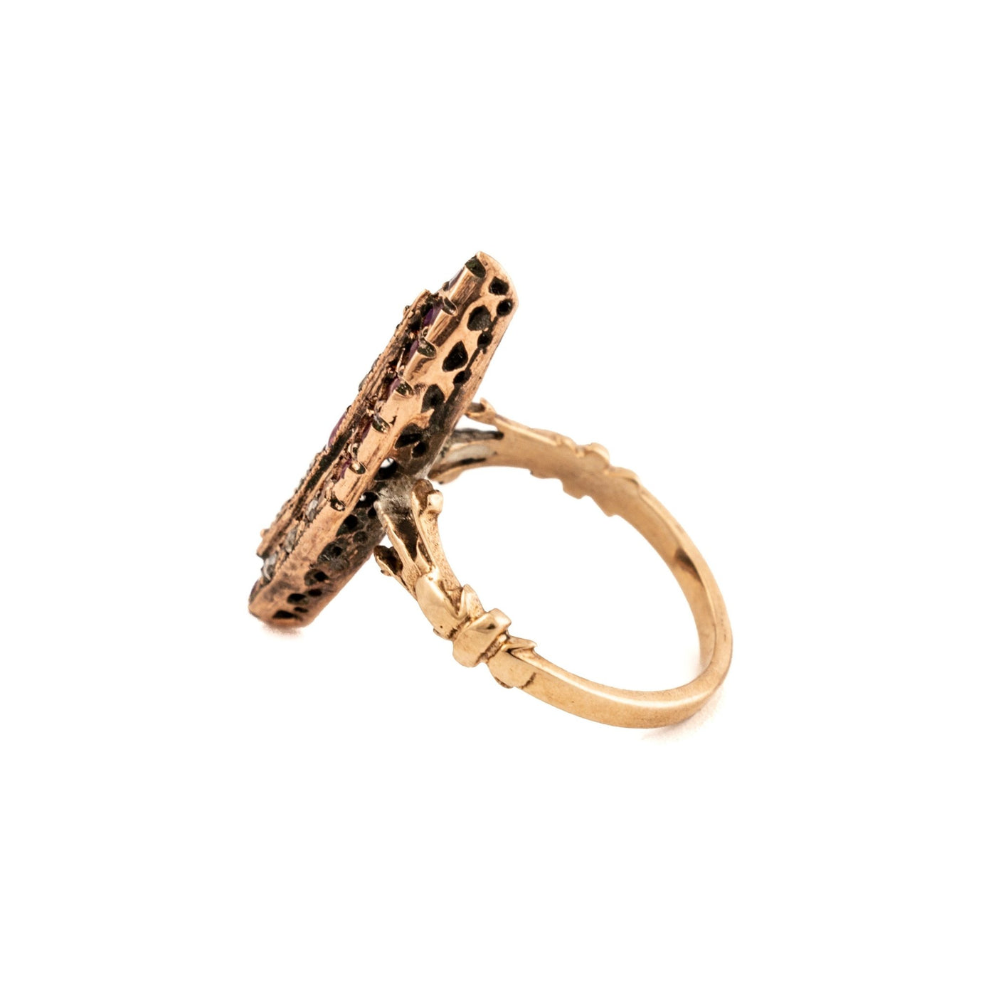 Antique Pinchbeck Ring | Kingdom Jewelry